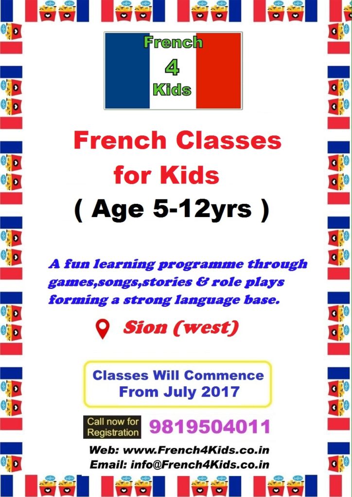 French Classes In Mumbai French4kids co in French Classes In Mumbai French4kids co in